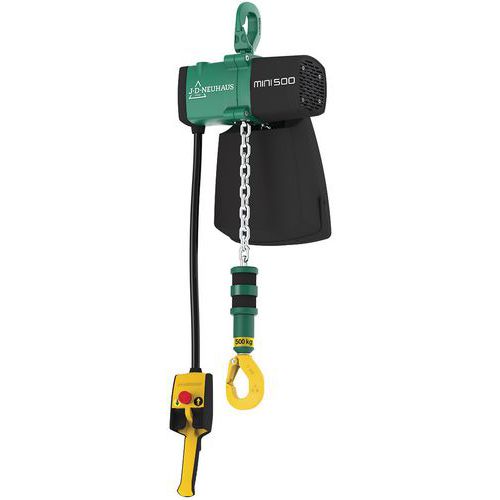 Pneumatische takel - Hefvermogen 125 tot 980 kg - Hefhoogte 3 m | Manutan