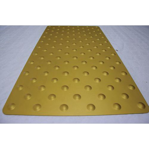 Noppenplaat aluminium voor binnen TOLPLOT geanodiseerd - Manutan.nl