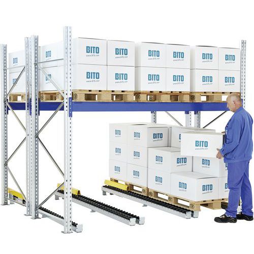 Transportband voor pallet met rollen - Bito - Manutan.nl