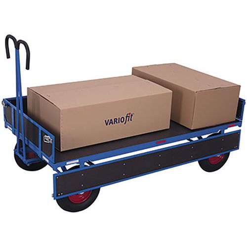 Handtrekwagen met wanden - Manutan.nl