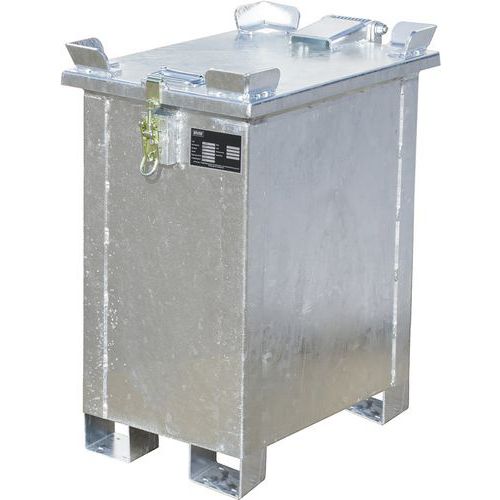 Opslagcontainer voor lithium-ion-accu's - Bauer - Manutan.nl