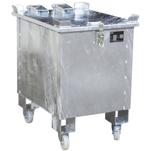 Opslagcontainer voor lithium-ion-accu's - Bauer - Manutan.nl