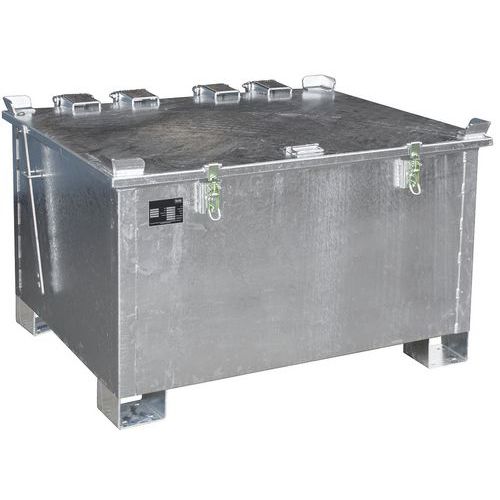 Opslagcontainer voor lithium-ion-accu's - Bauer - Manutan.nl