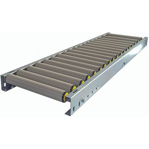 Set transportband met pvc rollen en dubbele steunvoeten - Somefi ...