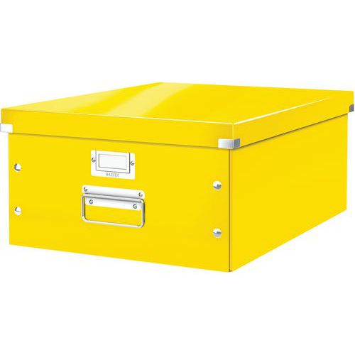 Opbergdoos Click & Store Groot WOW - 85% gerecycled karton - Leitz ...