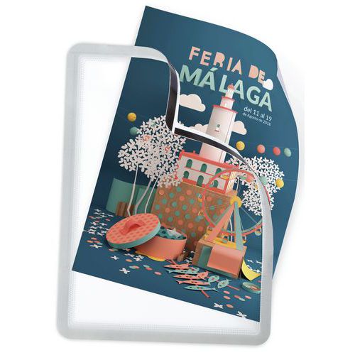 Magnetische insteekmap voor wissellijst Magneto Solo A3 - Manutan.nl