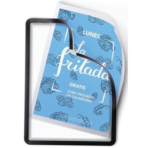 Magnetische insteekmap voor wissellijst Magneto Solo A3 - Manutan.nl