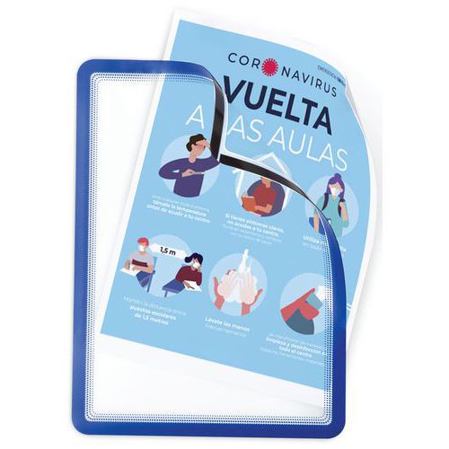 Magnetische insteekmap voor wissellijst Magneto Solo A3 - Manutan.nl