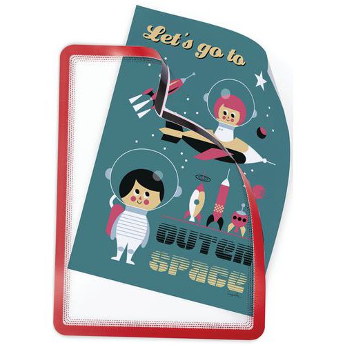 Magnetische insteekmap voor wissellijst Magneto Solo A3 - Manutan.nl