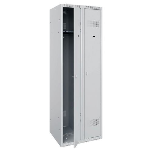 Industriële locker Prima 1 tot 4 koloms - breedte 300 mm op voet ...