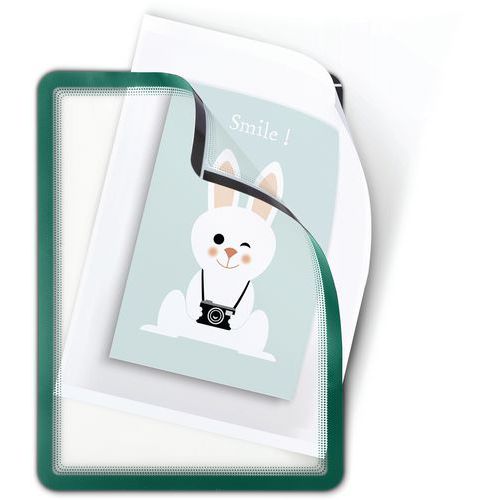 Zelfklevende insteekmap voor wissellijst Magneto A4 - Manutan.nl