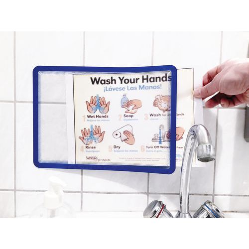 Zelfklevende insteekmap voor wissellijst Magneto A4 - Manutan.nl