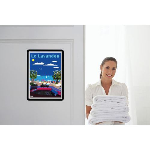 Zelfklevende insteekmap voor wissellijst Magneto A4 - Manutan.nl