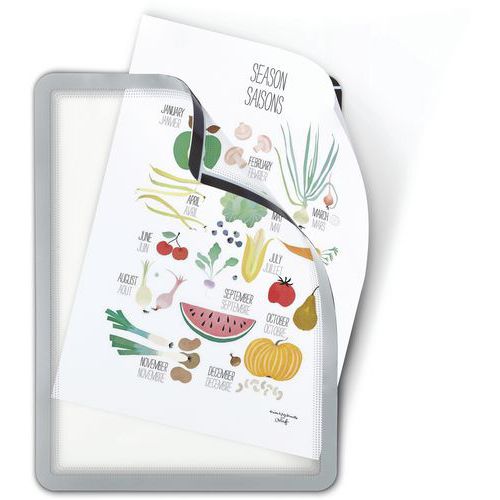 Zelfklevende insteekmap voor wissellijst Magneto A4 - Manutan.nl