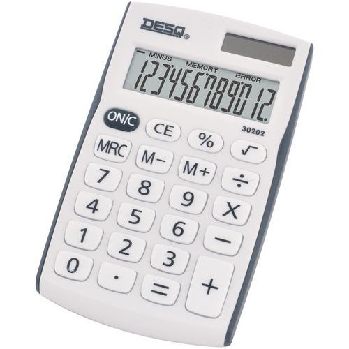 Zakrekenmachine met 12 toetsen 30202 - Desq - Manutan.nl